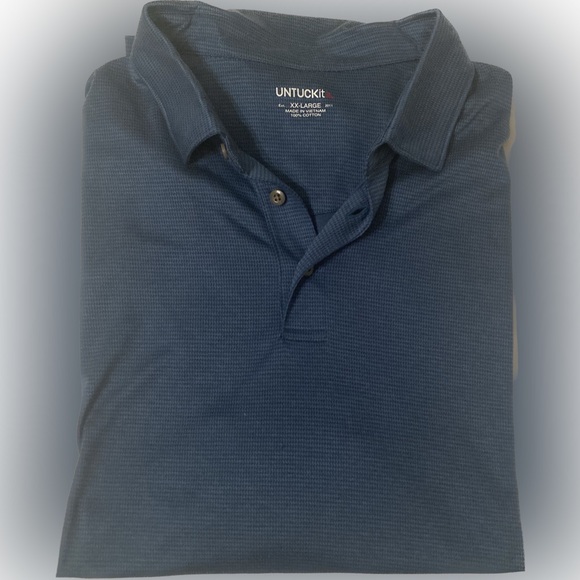 UNTUCKit | Shirts | Mens Long Sleeve Untuckit Polo Xxl | Poshmark